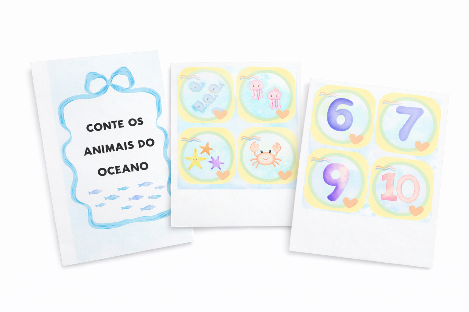 Conte os Animais do Oceano | Hotmart
