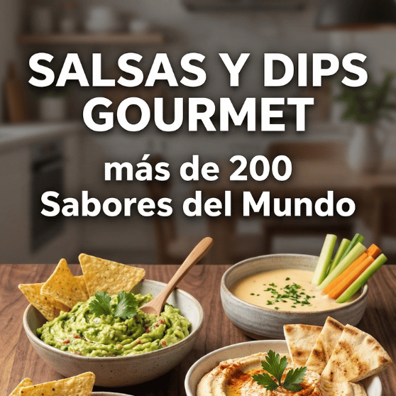 Salsas y Dips: 200 Recetas, Descubre los Sabores del Mundo - TOMAS ...