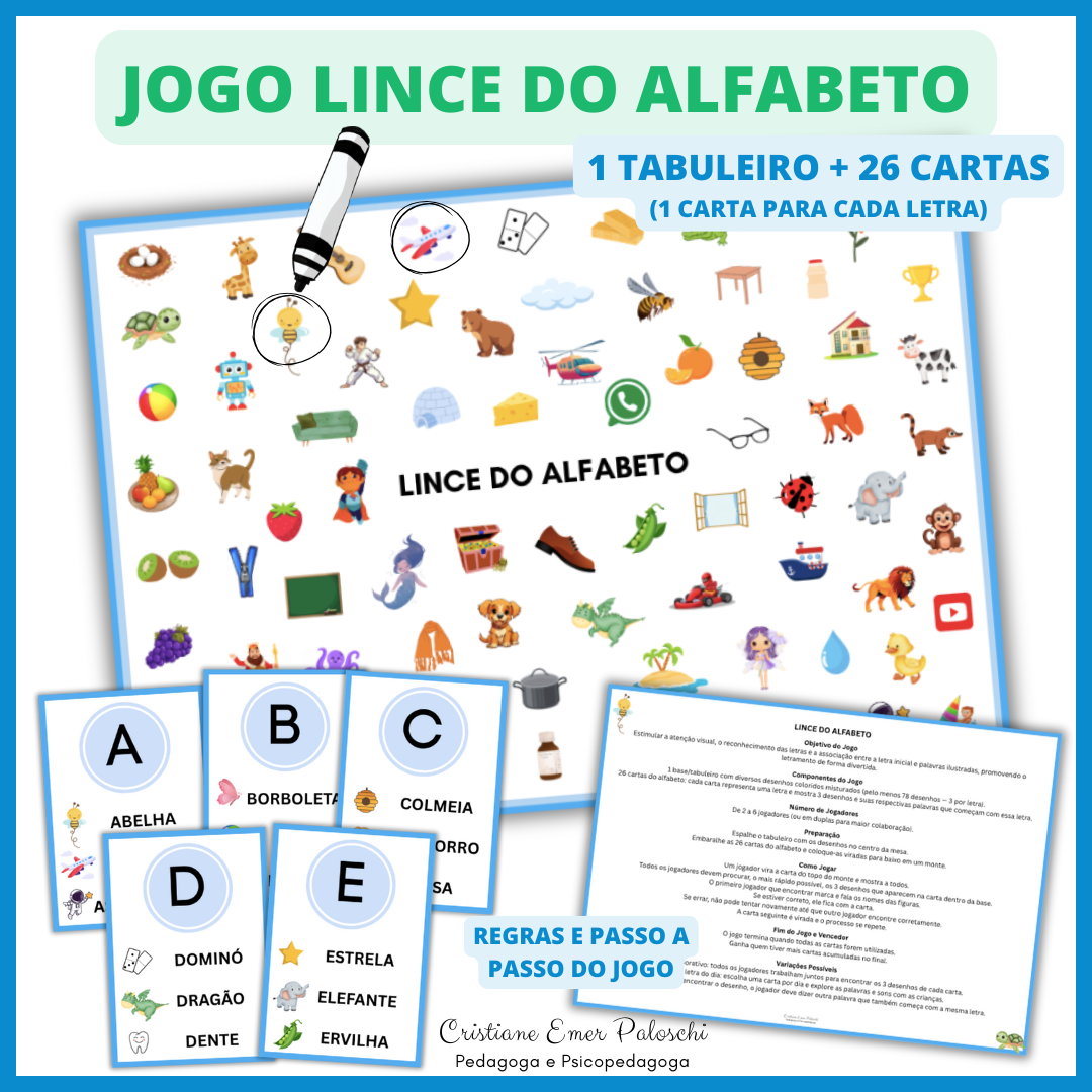 Jogo Lince do Alfabeto