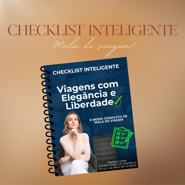 CHECKLIST INTELIGENTE - E-book completo mala de viagem. - Marina L...