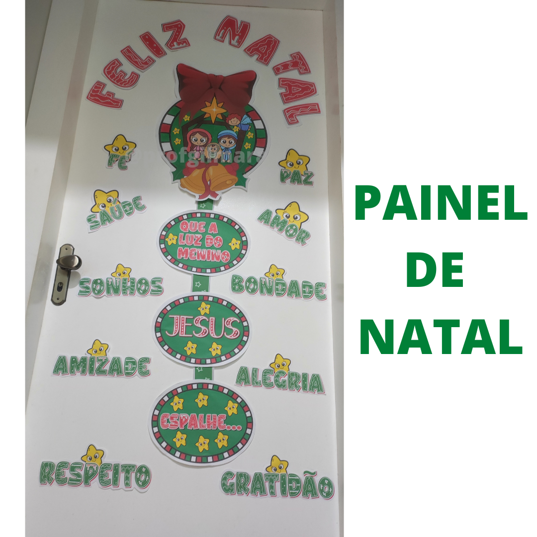 PAINEL DE NATAL MENINO JESUS - Gilmara | Hotmart