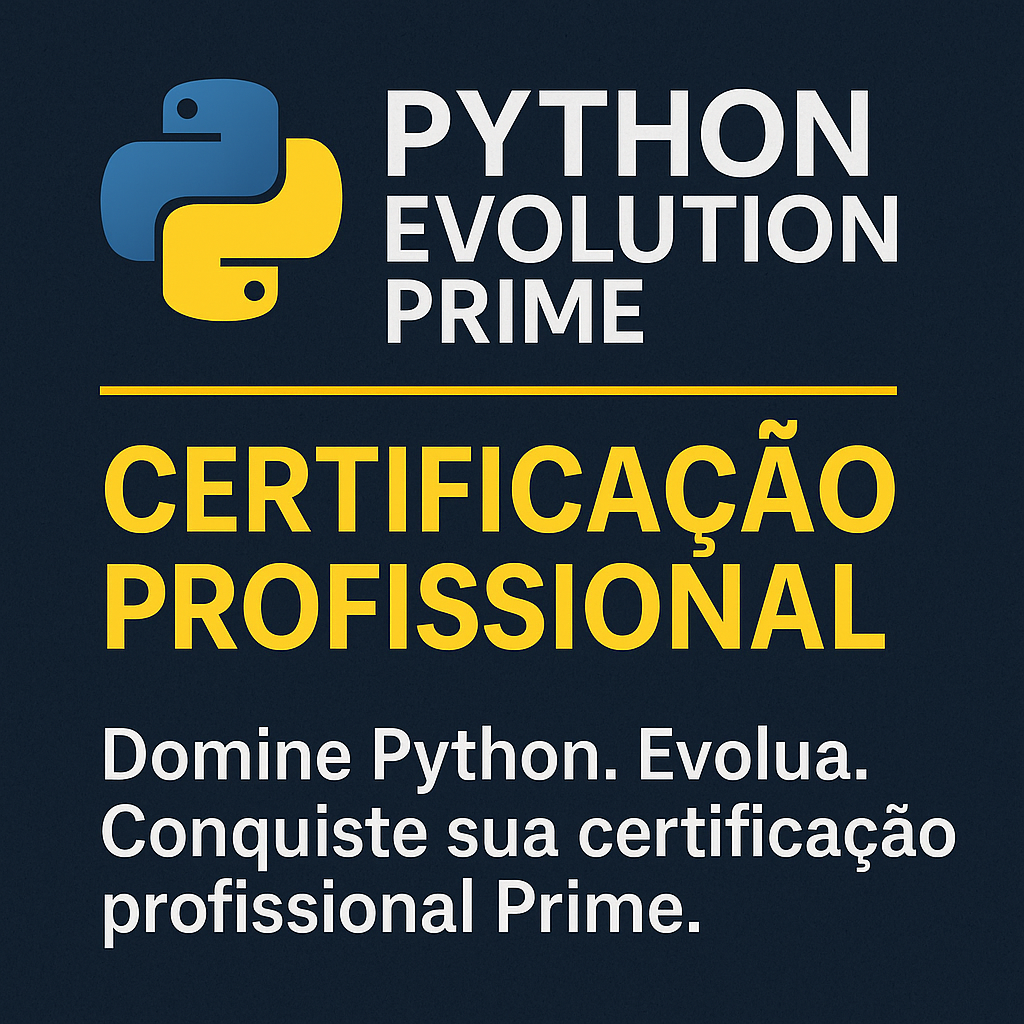Python Evolution Prime – Certificação Profissional - Júlia Fernand...