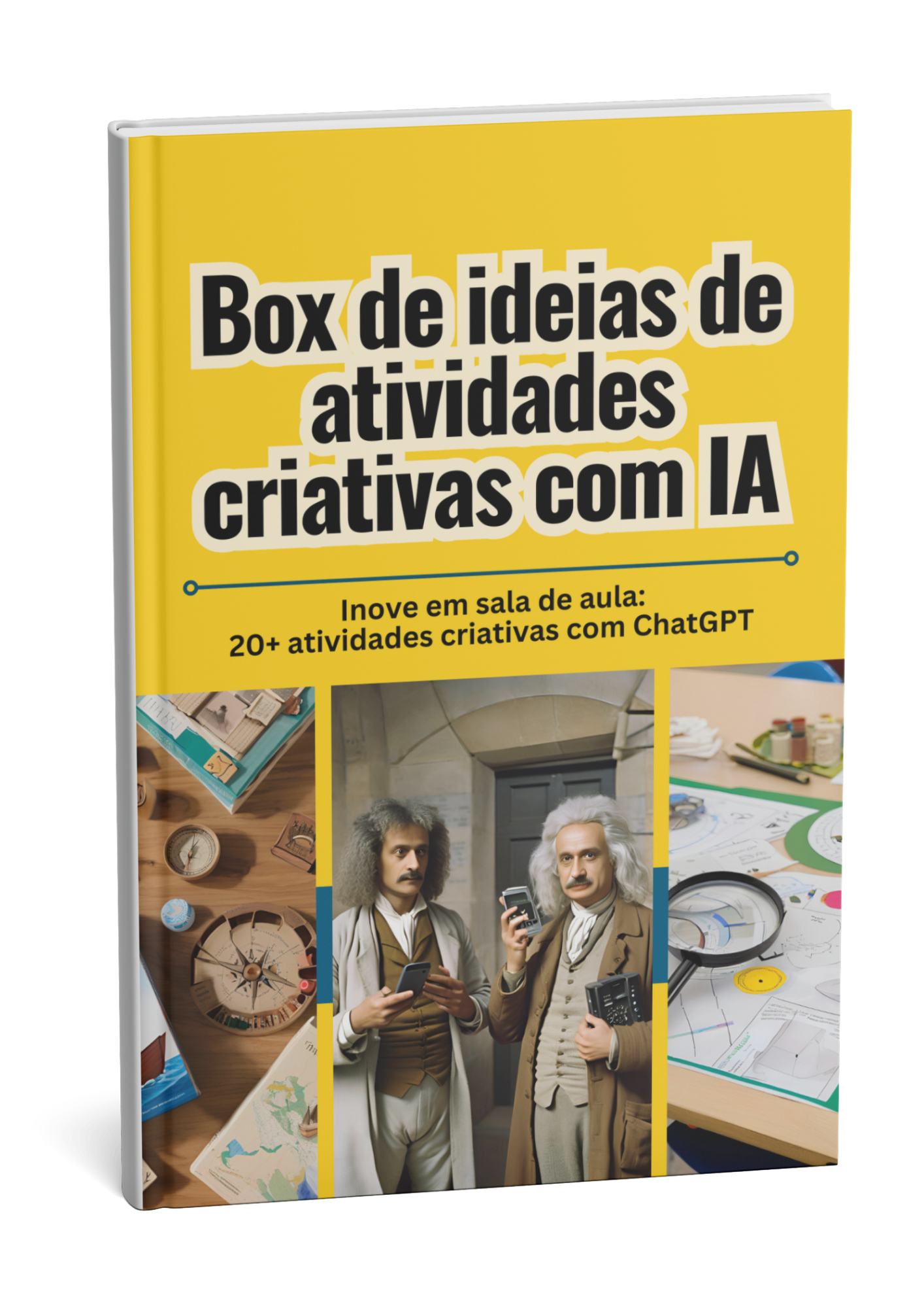 Box de ideias de atividades criativas com IA - Emilly Fidelix | Ho...