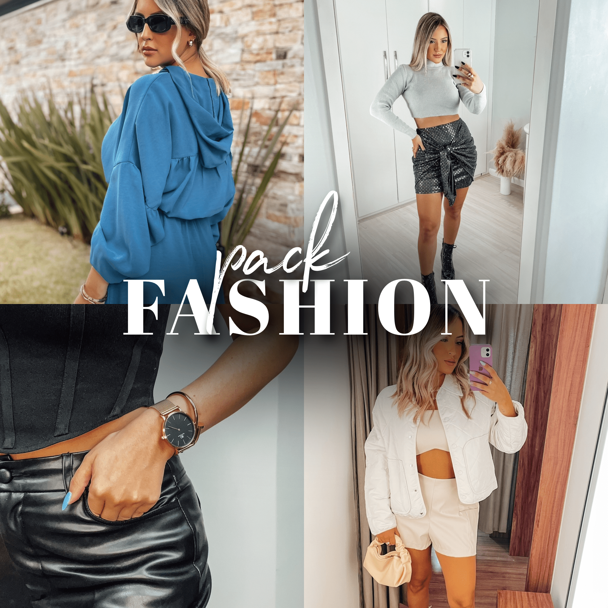Pack Fashion - Érica Cal Presets | Hotmart