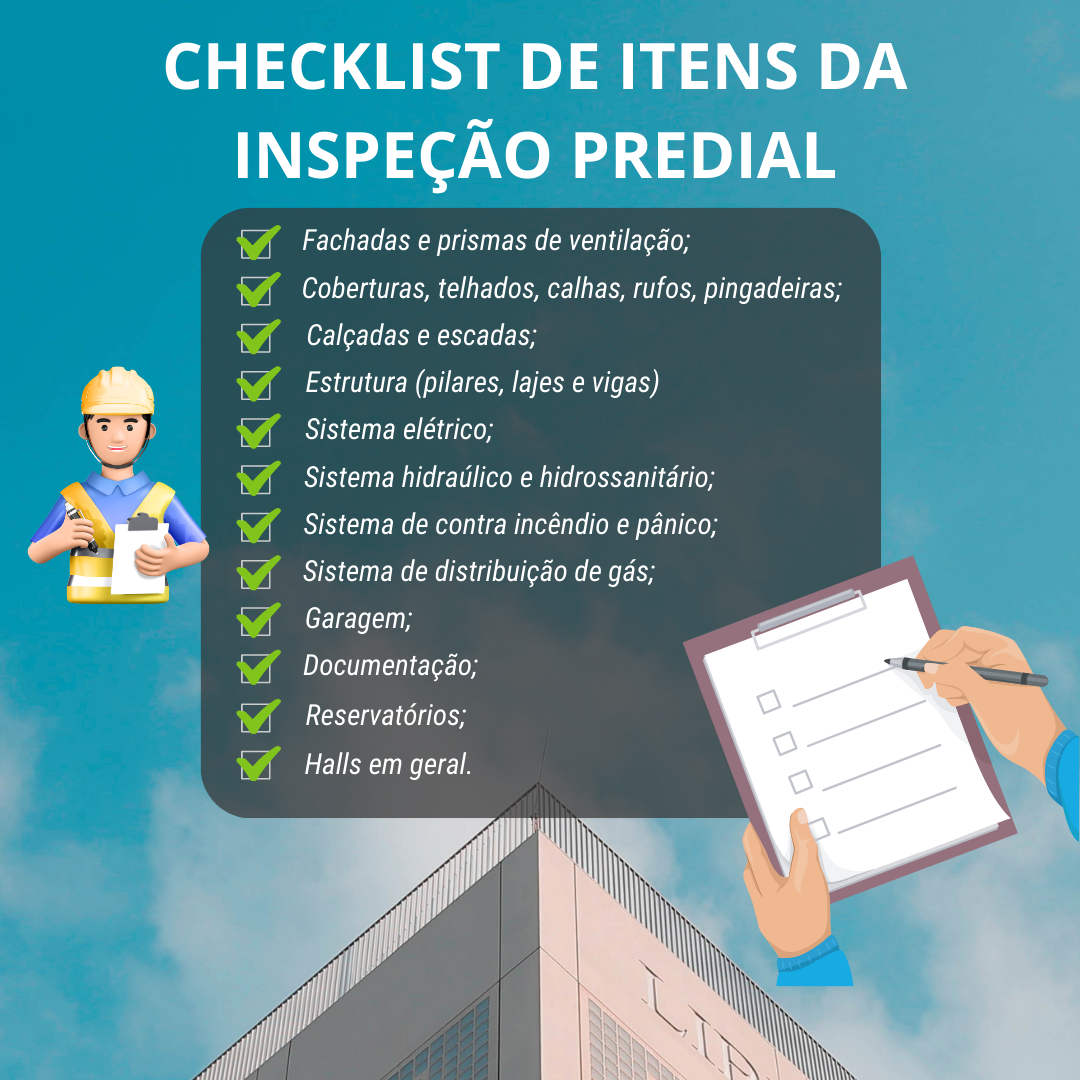 Checklist - Inspeção Predial - Eng. Carlos Heitor (CHBR) | Hotmart
