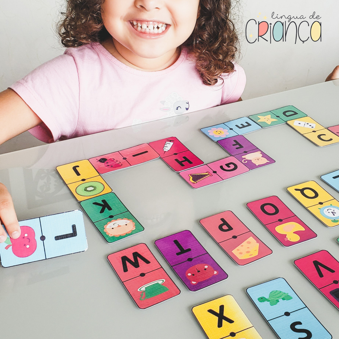 Dominó do Alfabeto - Vika Matos | Hotmart