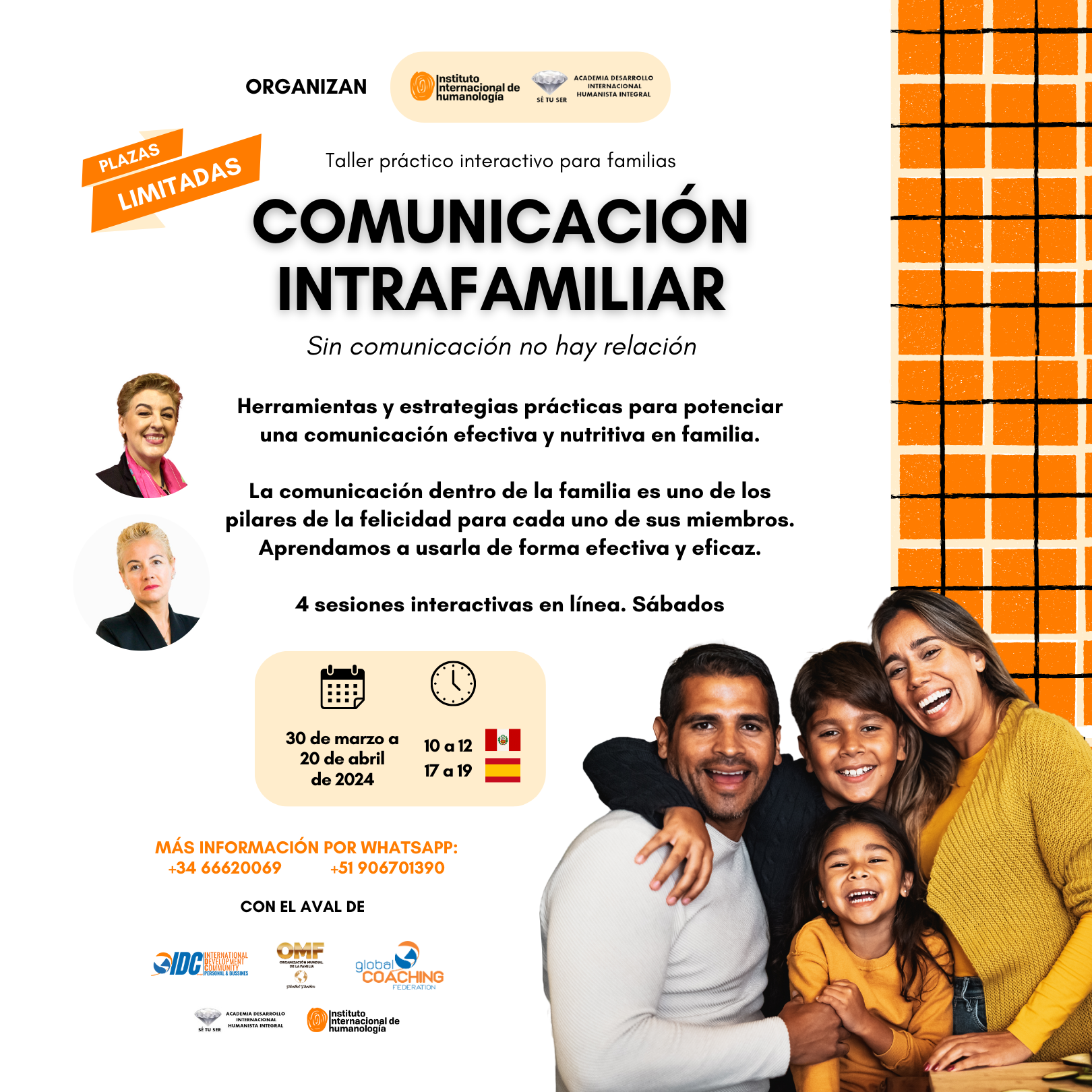 Taller interactivo COMUNICACIÓN INTRAFAMILIAR - Jessica J. Lockhart...