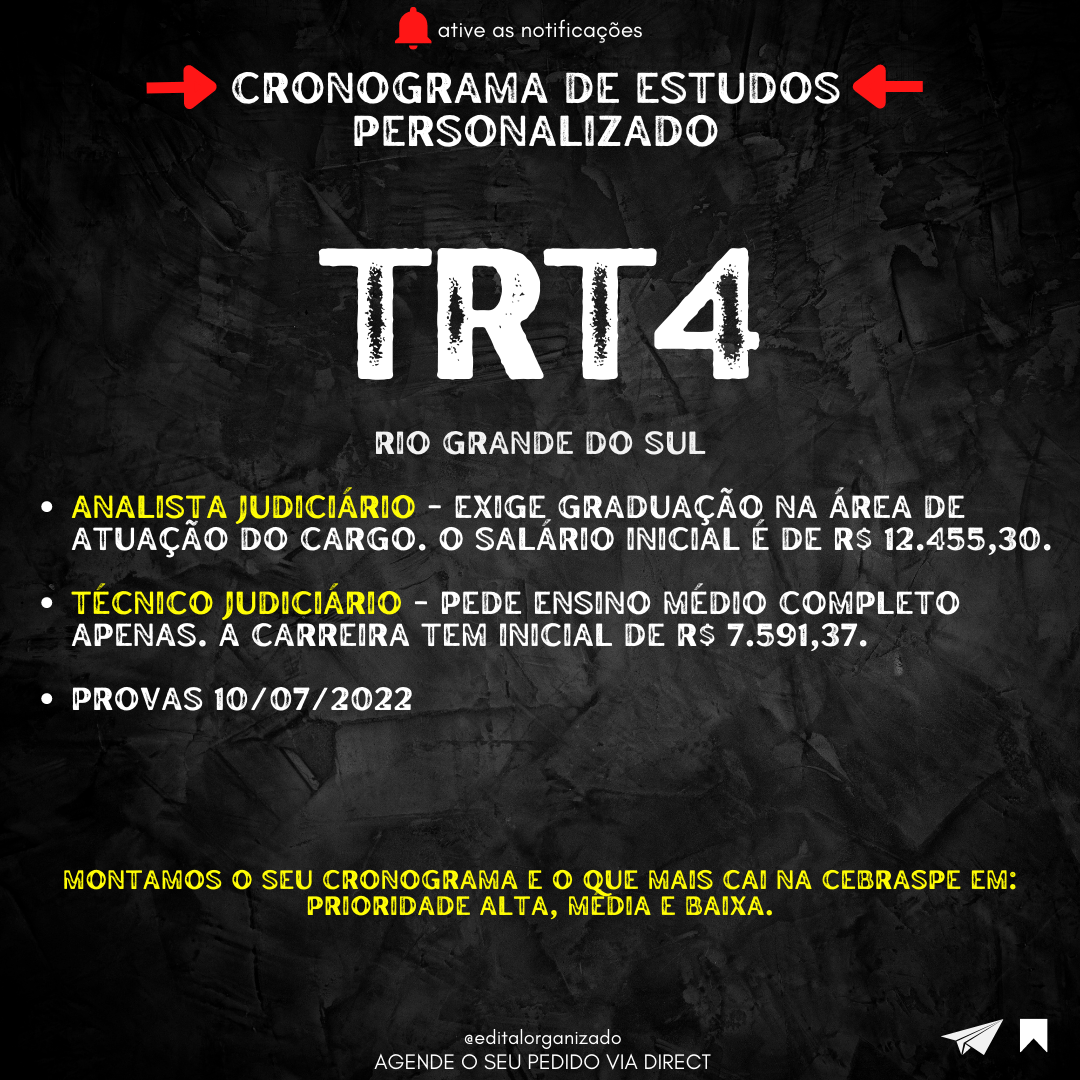 Pauta De Audiencias Trt4 - BRAINCP