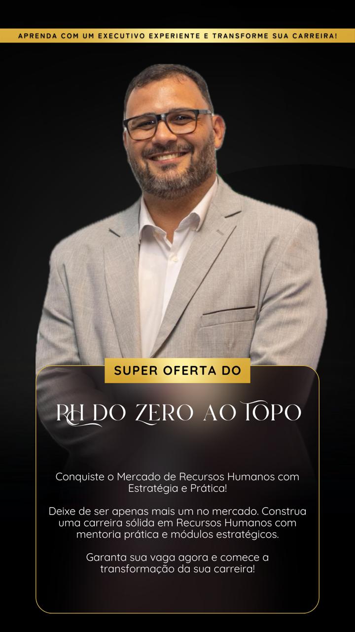 RH do Zero ao Topo - Nilo Nery | Hotmart