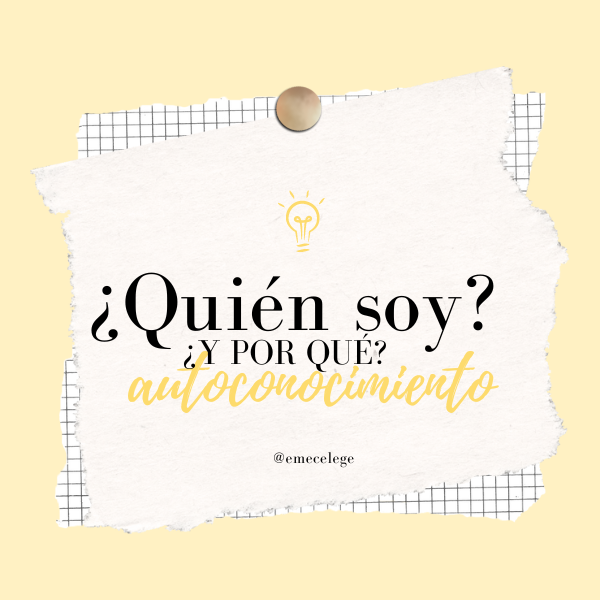 ¿Quién soy y por qué? - Autoconocimiento - Mª Carmen López - Brilla...