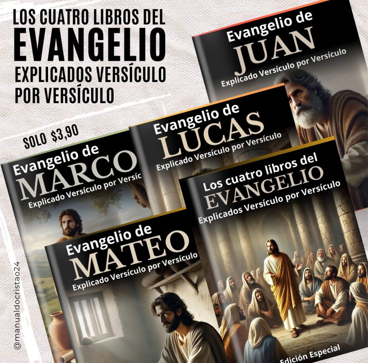Los 4 evangelios explicados versículo por versículo - Anderson Pare...