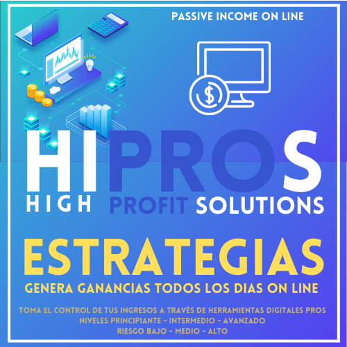 HIPROS On Line - ESTRATEGIAS: Genera Ganancias Todos los Dias On Line ...