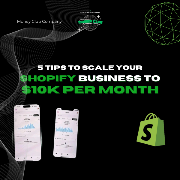 5 Tips to Scale Your Shopify Business to $10k Per Month - Ricardo M...