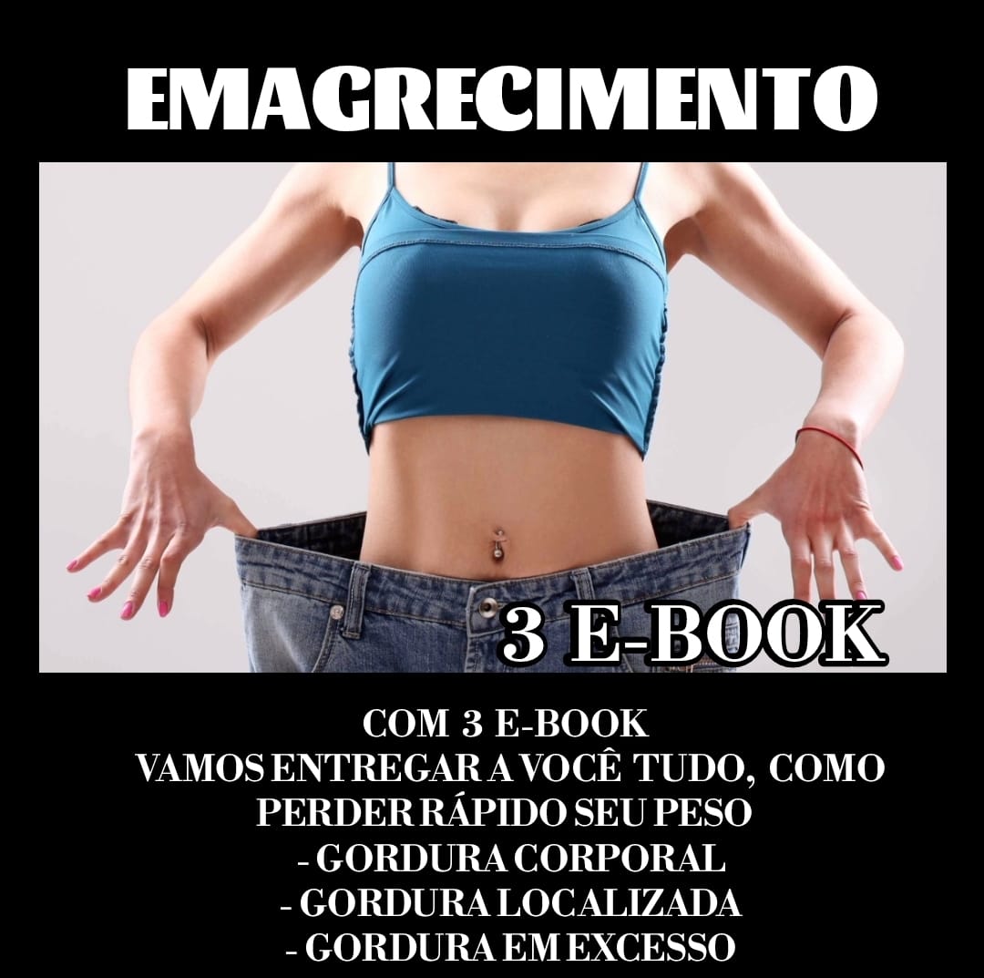 Emagreça com 3 E-Book