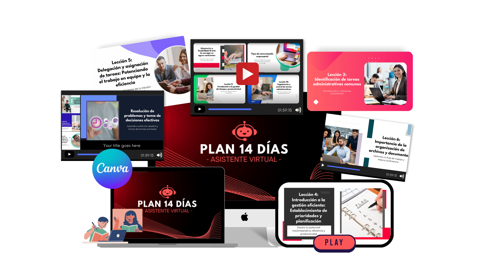 PLAN 14 DÍAS ASISTENTE VIRTUAL - jaime sanchez | Hotmart