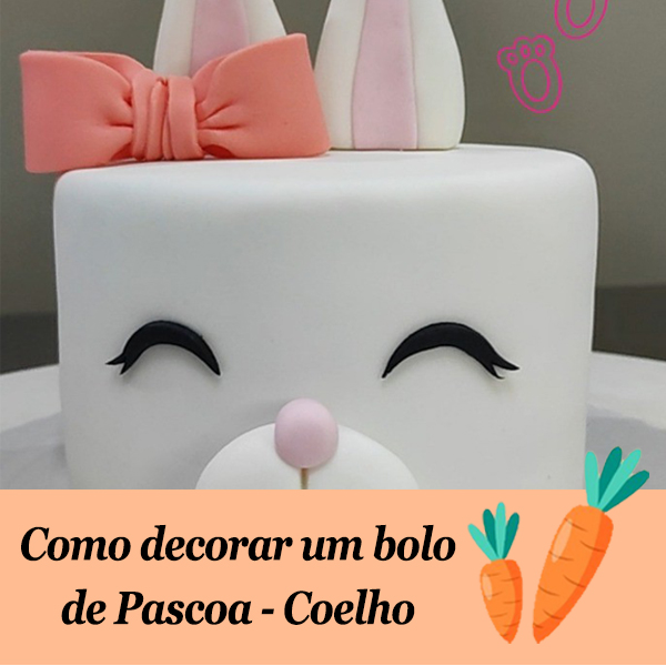 Bolo Decorado Pascoa - Como fazer - DC Estratégia e Método | Hotmart