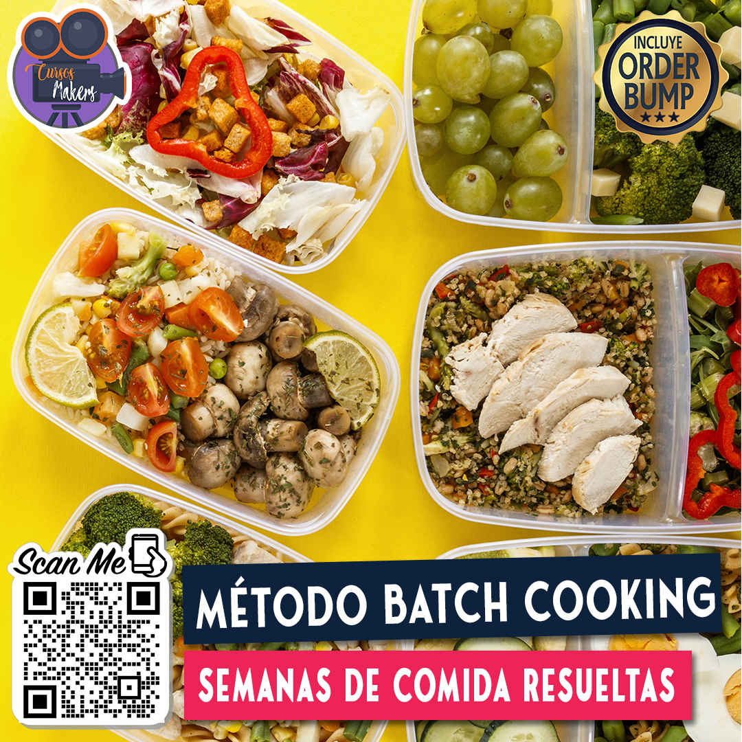 Método BATCH COOKING, semanas de comidas resueltas - Cursos Makers ...