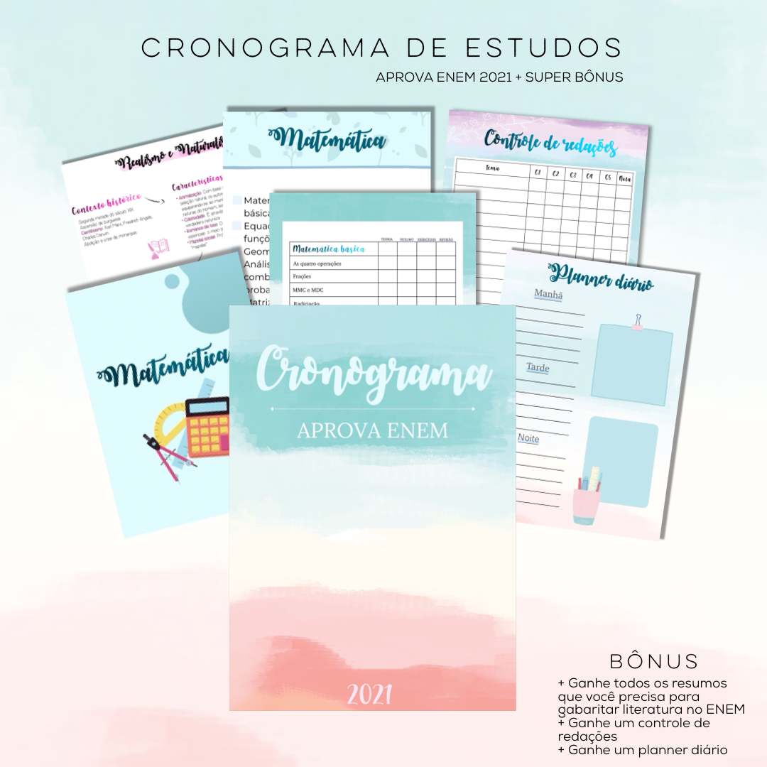 Cronograma Aprova Enem