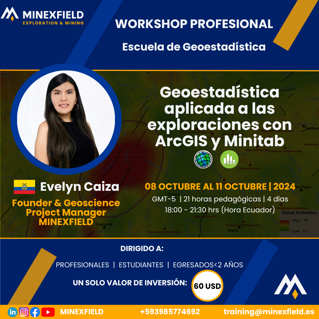 Workshop Profesional: Geoestadística aplicada a las exploraciones con ...