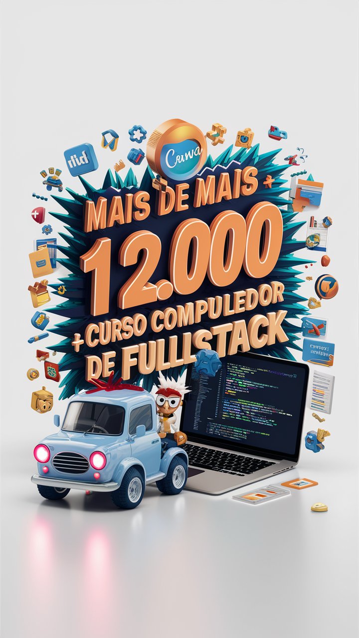 Pack Canva com Mais de 12.000 Itens + Links para Desenvolvedor Fullstack