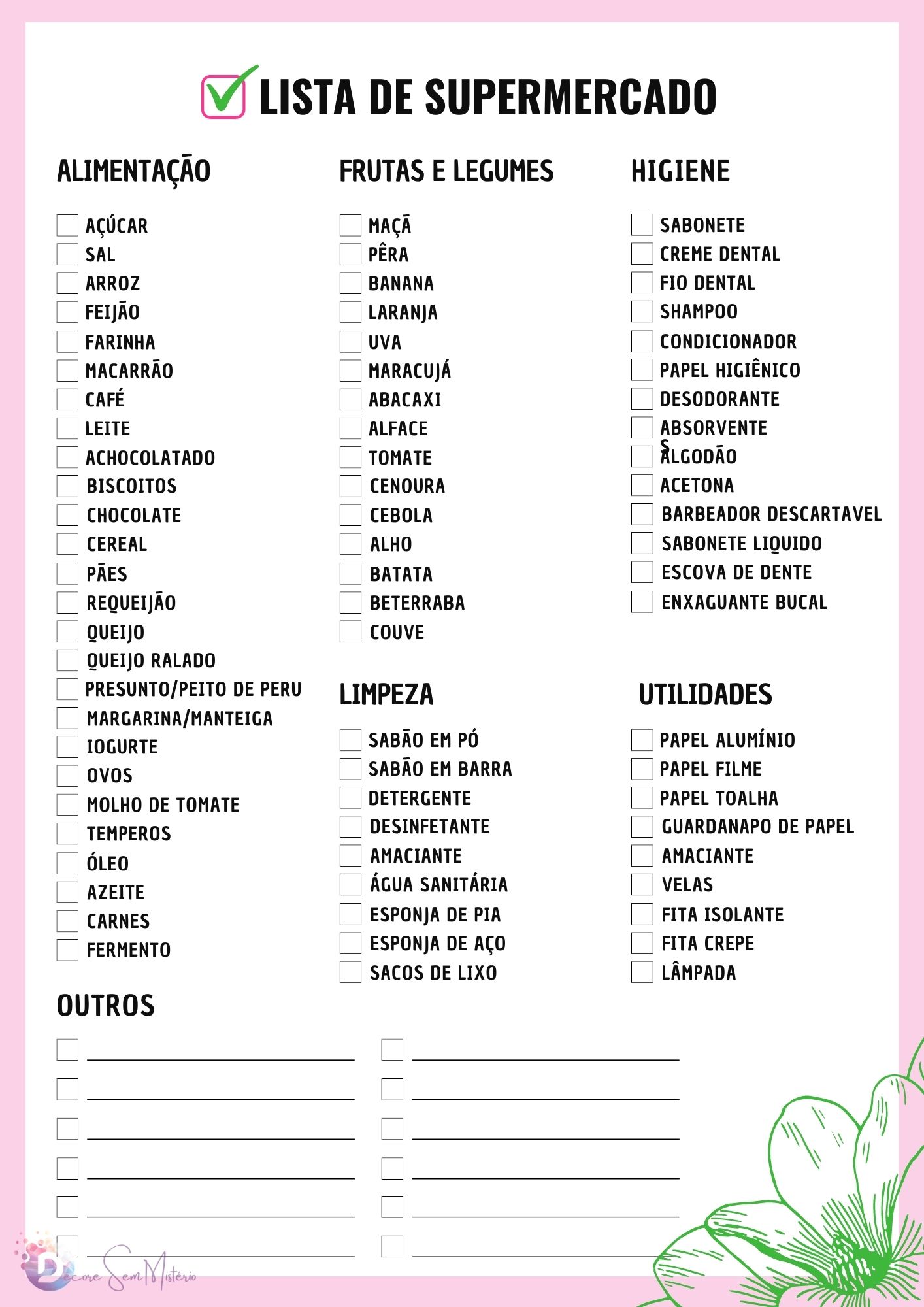 Lista de Supermercado