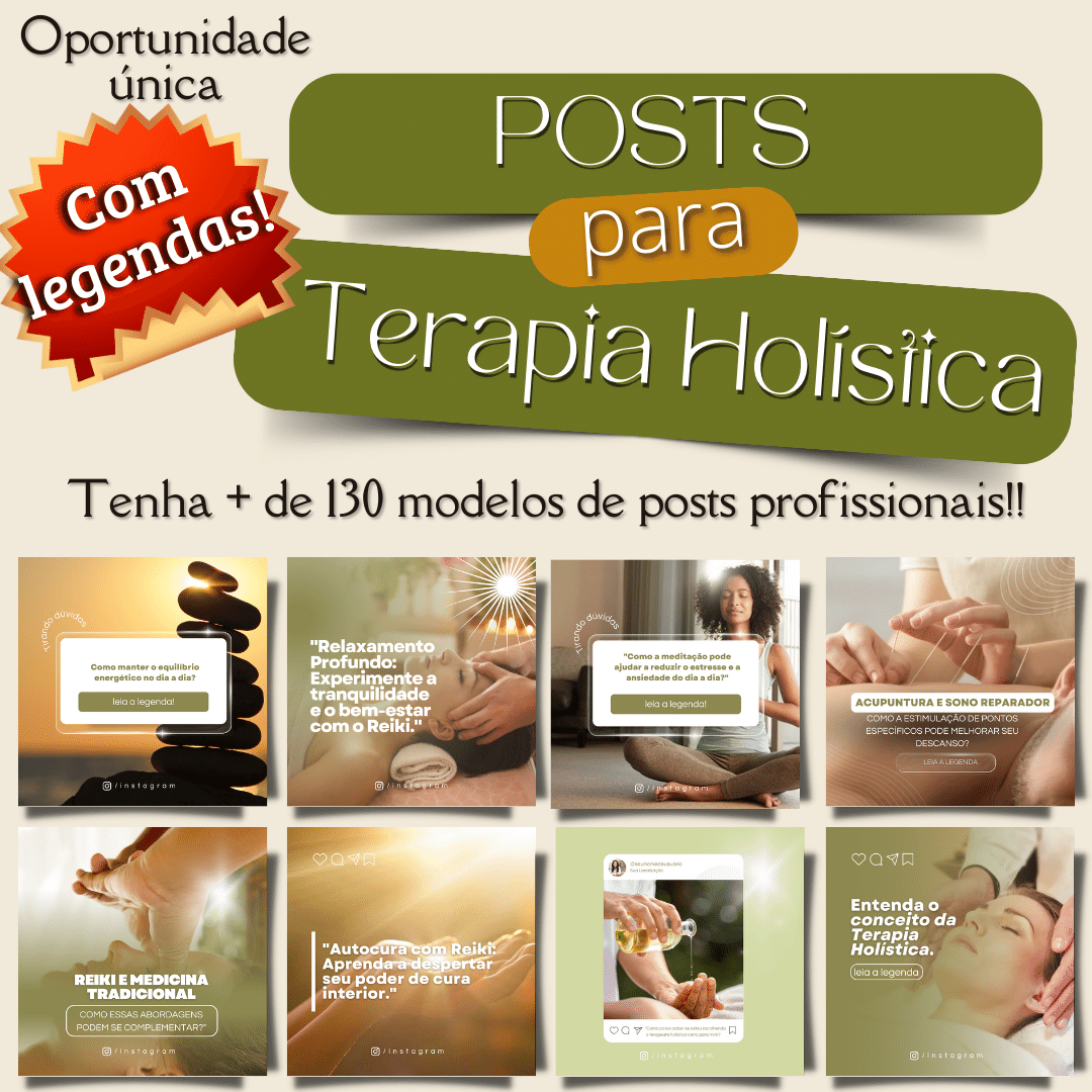 PACK TERAPIA HOLÍSTICA