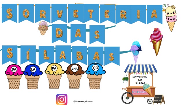 SORVETERIA DAS SÍLABAS - Rosemery Santos da Costa | Hotmart