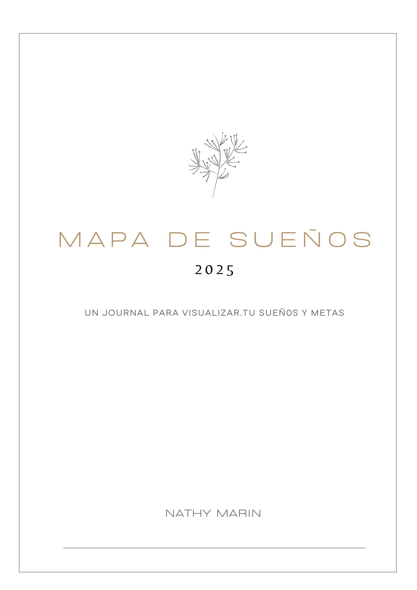 Mapa de Sueños 2025. - Nathalia marin | Hotmart