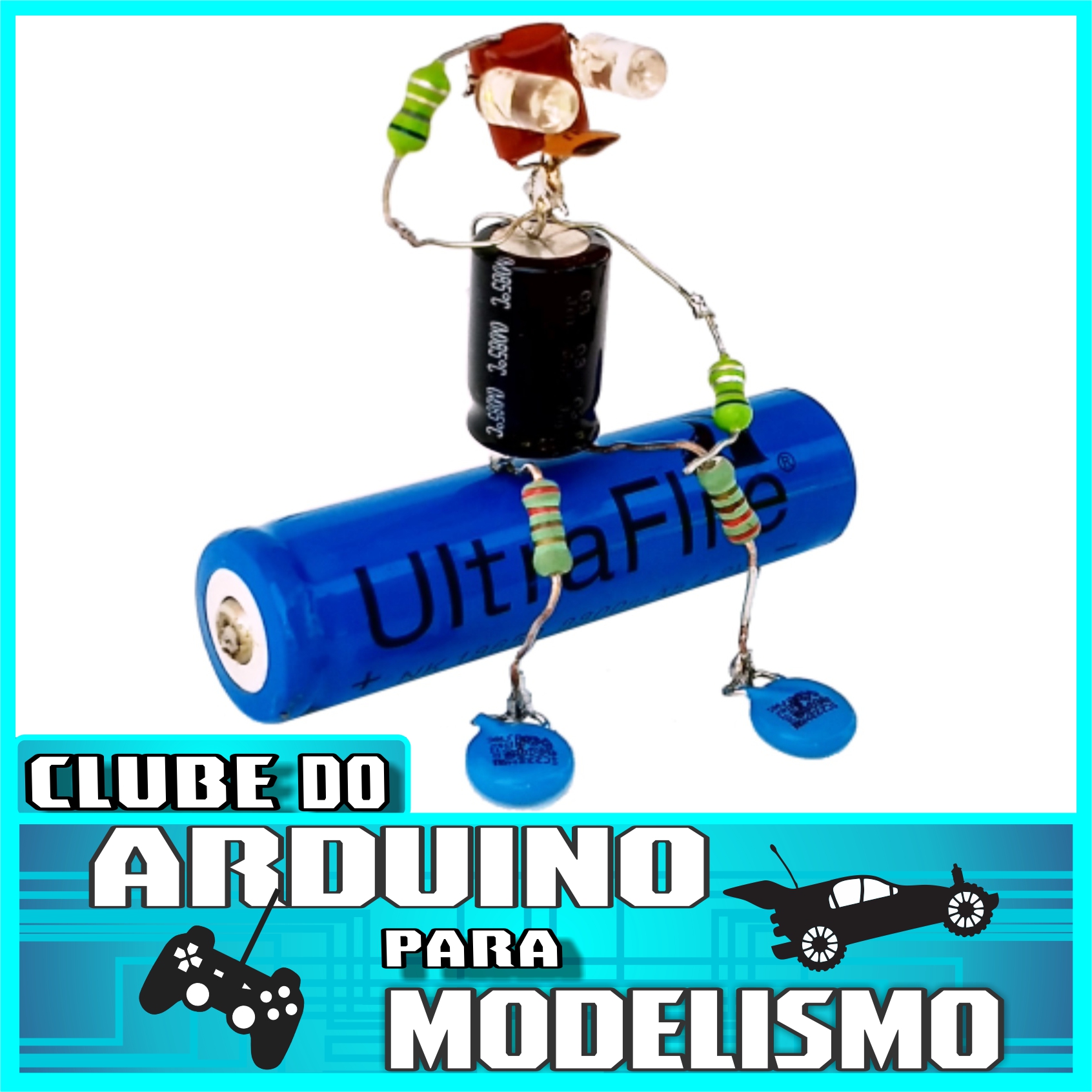 Clube dos Arduineiros do canal Arduino Para Modelismo - Aldeir More...