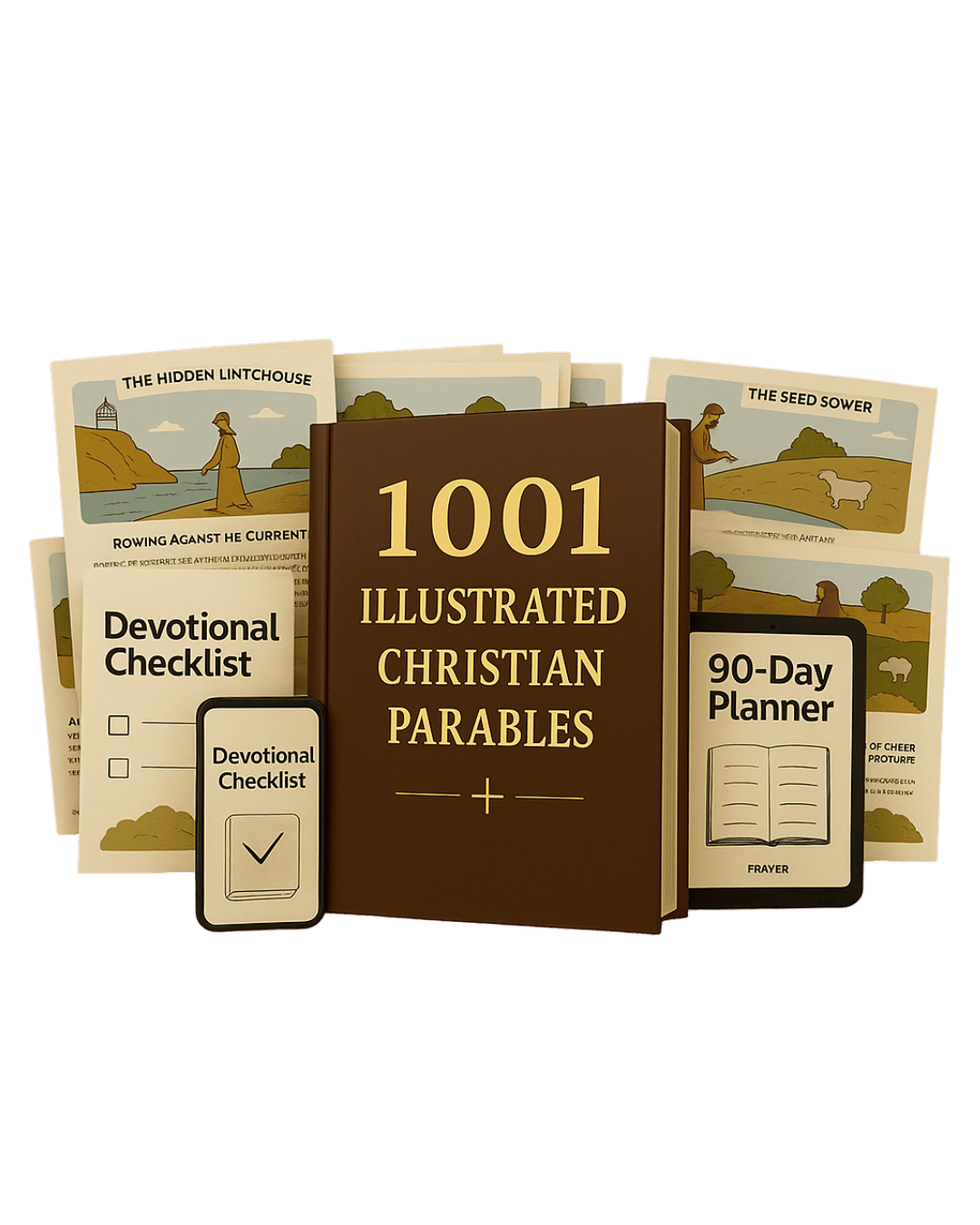 1,001 Illustrated Christian Parables - VH Inova Digital | Hotmart