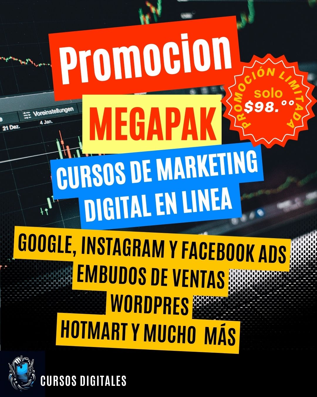 Mega-Pak Marketing Digital. - Impulso Digital MultiPro | Hotmart