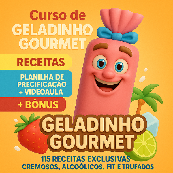 Geladinho Gourmet Renda Certa - Alex Damian dos Santos | Hotmart
