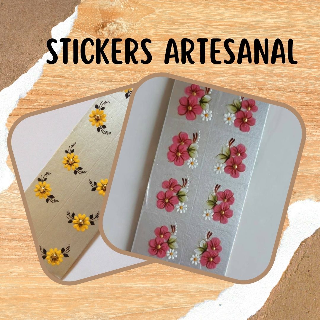STICKERS ARTESANAL el arte del diseño en la uñas - yessy mariela vi...