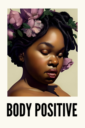Printable poster – BODY POSITIVE
