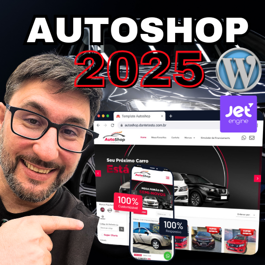 AutoShop 2025 - v.4.2 - Template para Loja de Veículos - DANTE DANI... AutoShop 2025 - v.4.2 - Template para Loja de Veículos - DANTE DANI...