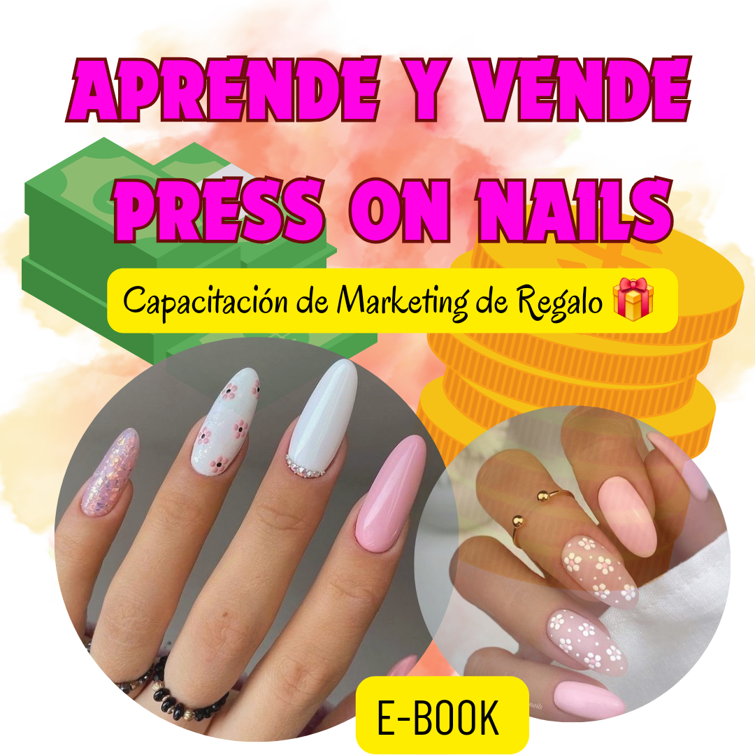 Aprende a hacer Press On Nails para vender - Camila Naoní Mora Godo...