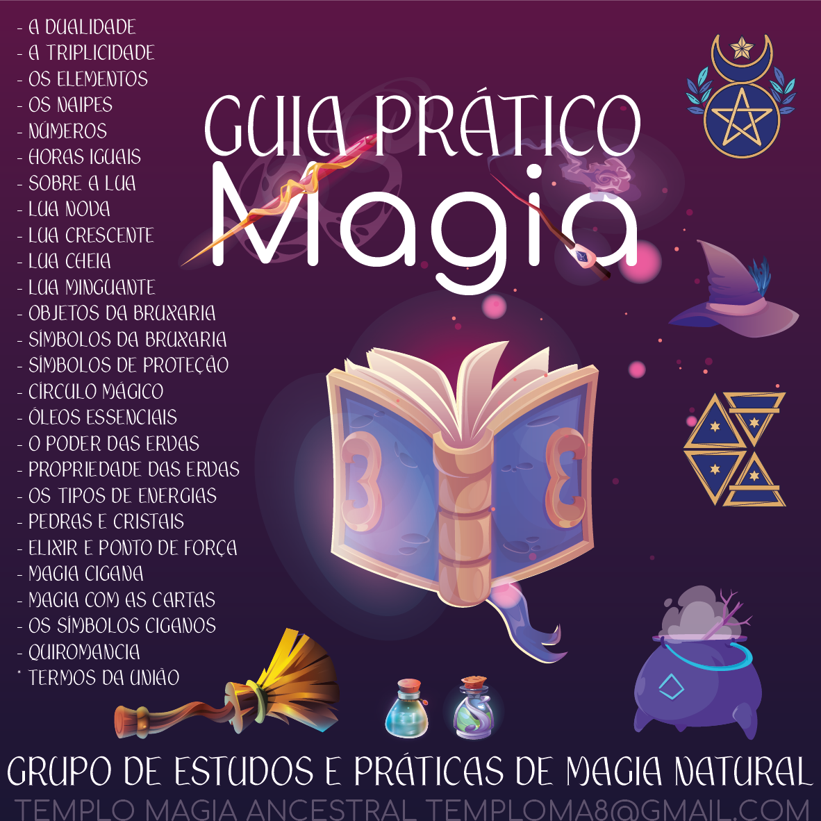 Guia Prático e Completo de Magia: Apostila do Templo - Barô Cigano ...