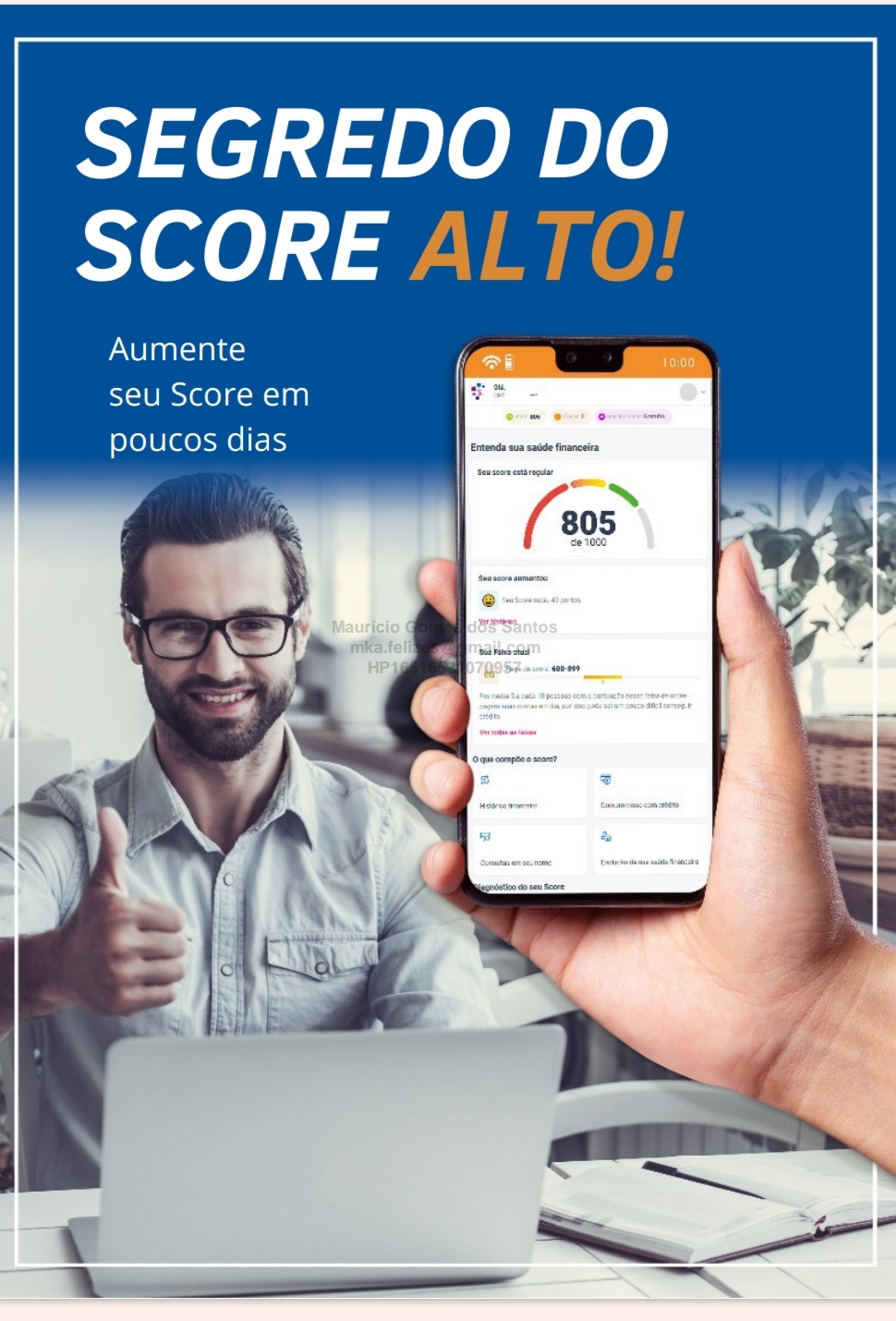 SEGREDO DO SCORE ALTO - Mauricio | Hotmart