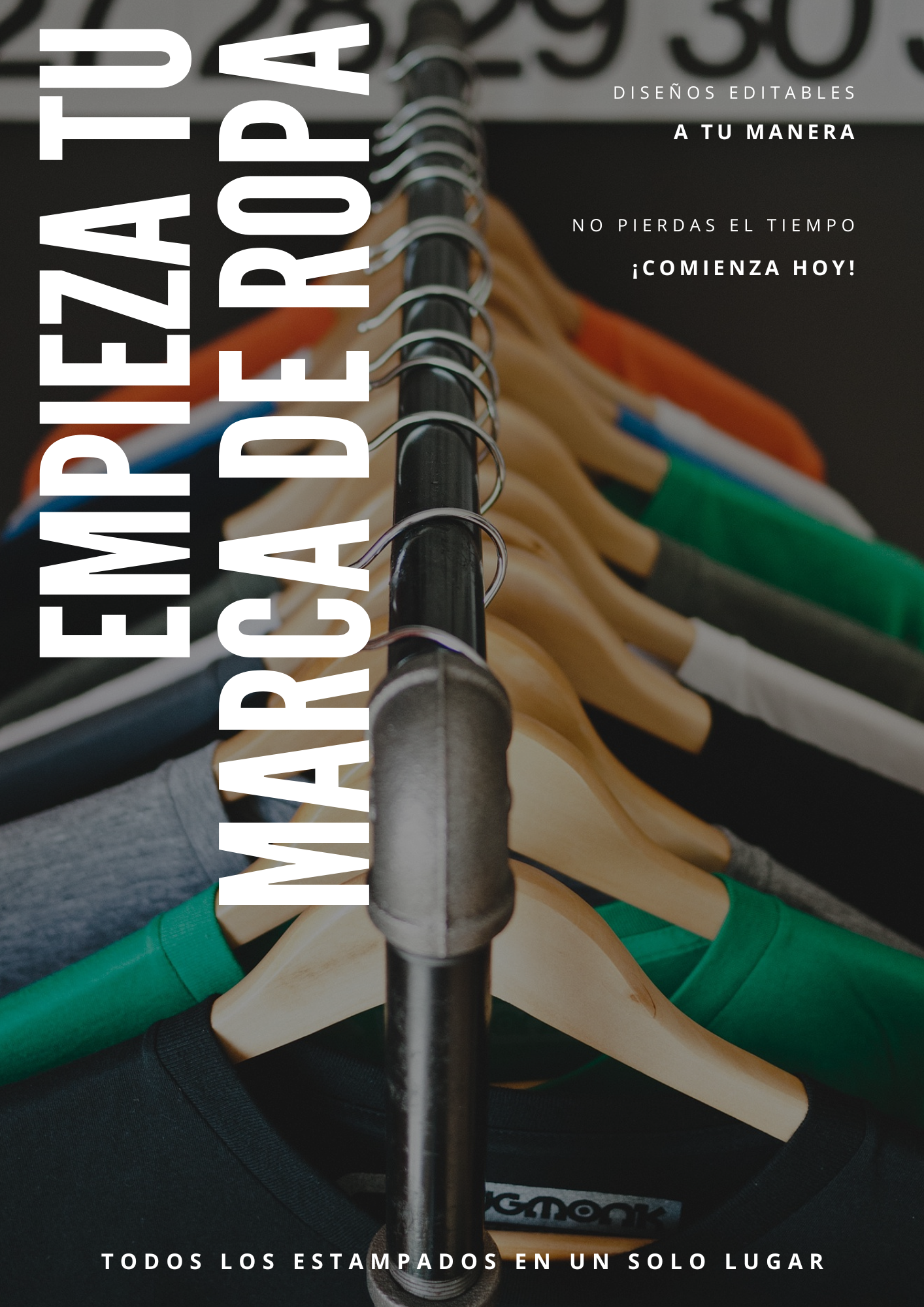 +200 estampados editables para tu propia marca de ropa o emprendimi...