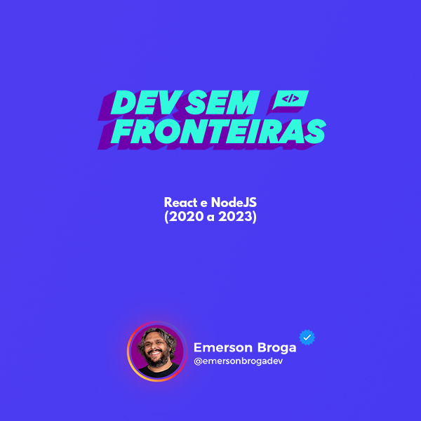 Curso de React/Node com Emerson Broga - Emerson Broga Dev | Hotmart