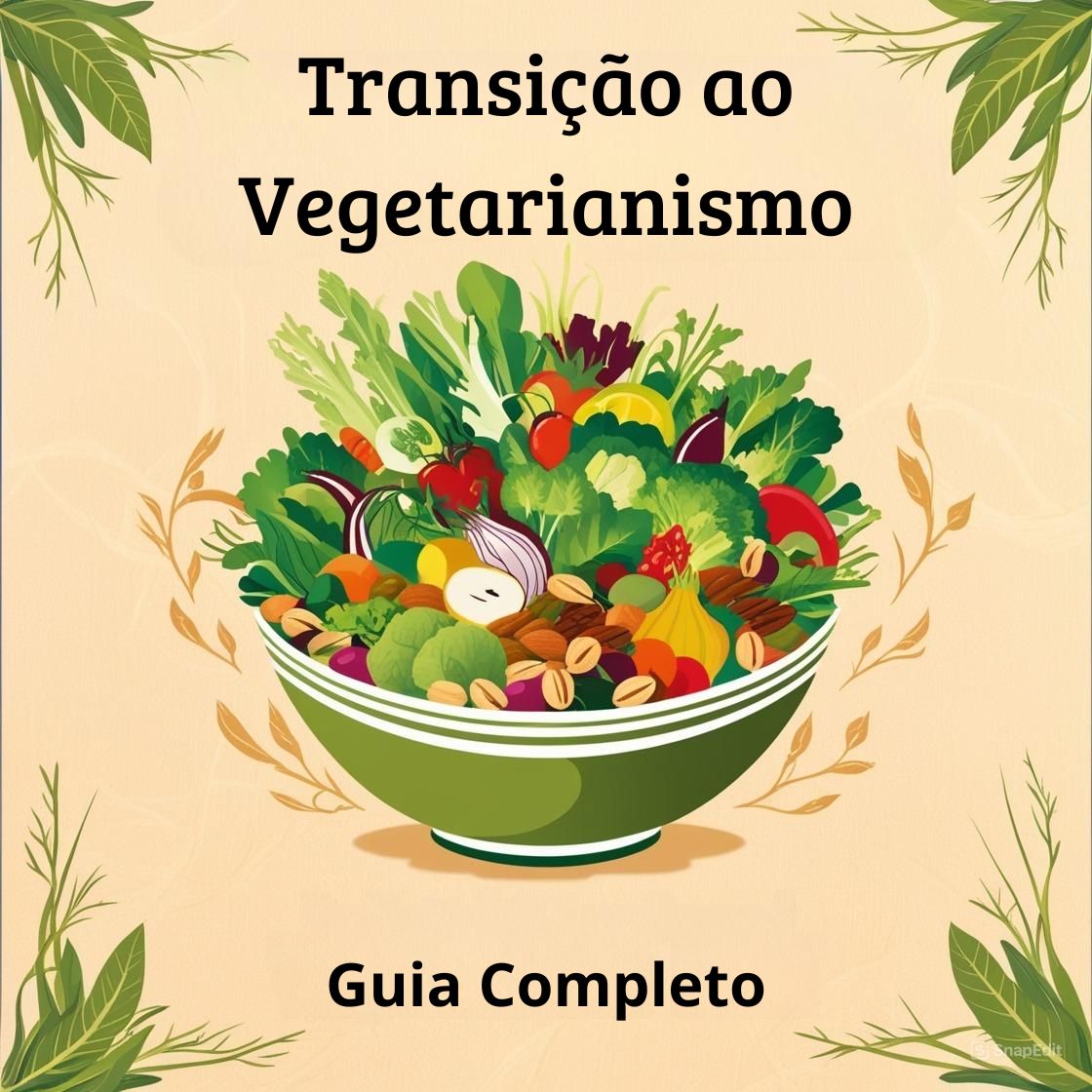 Transição ao Vegetarianismo - Guia Completo - Ebook Hub | Hotmart