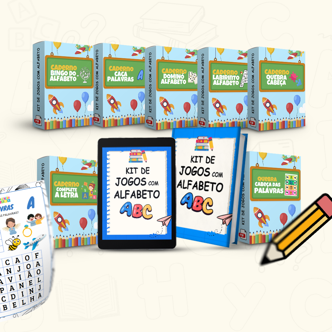 Kit Juegos con Alfabeto - Fernando Oliveira | Hotmart
