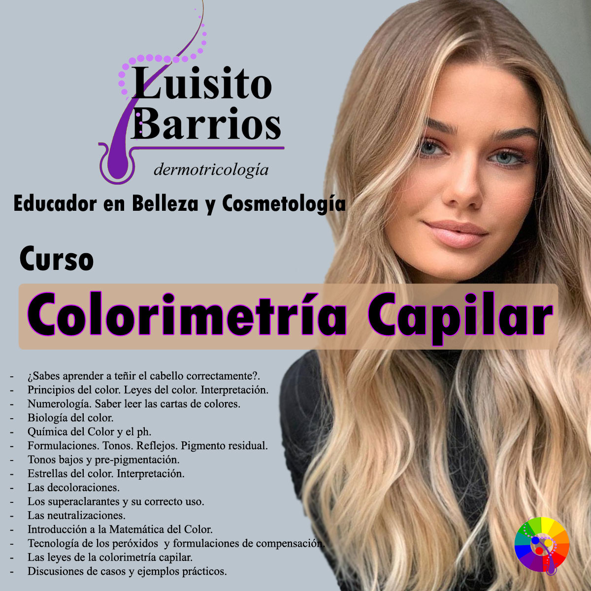 Curso Secretos del Color: Domina la Colorimetría y Crea Tonos Perfe...