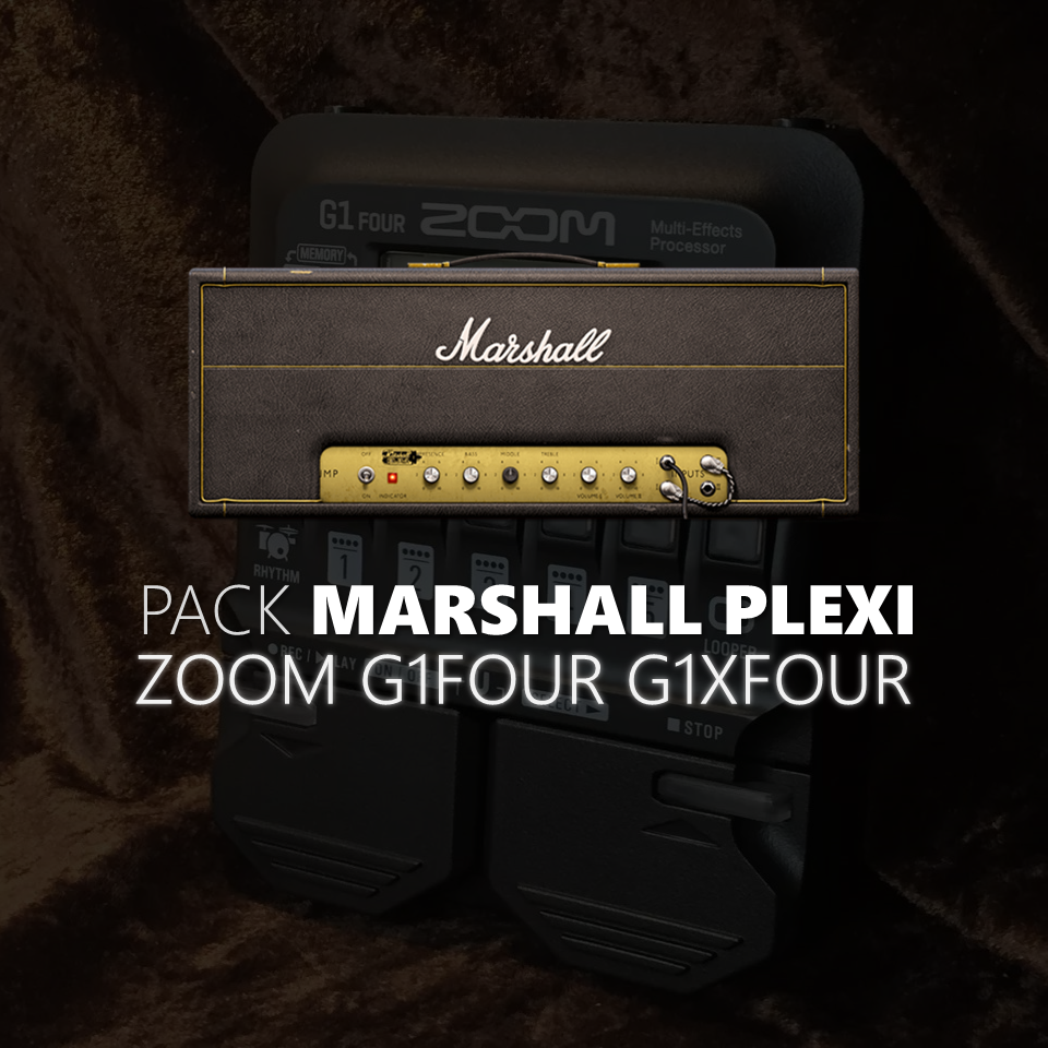 Pack Marshall Plexi - Zoom G1FOUR | G1XFOUR