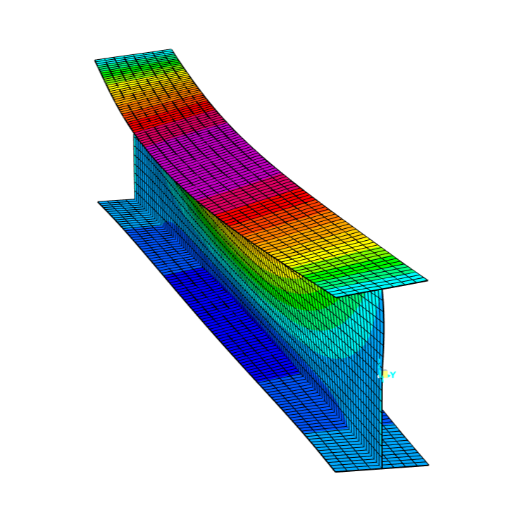 Flambagem Lateral com Torção no LTBEAM N - ANDRE LUIS SILVA BERNARD...