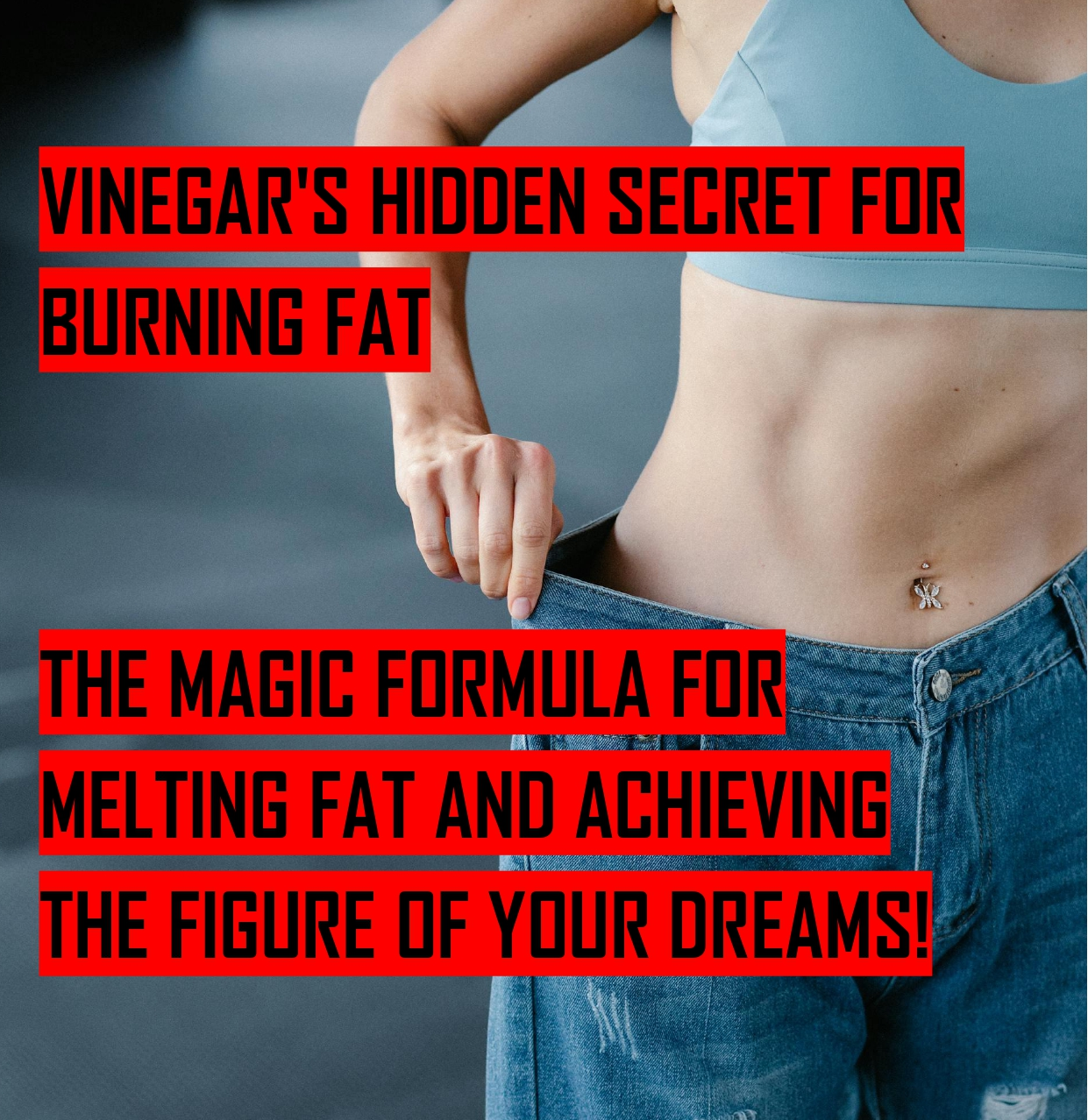 Vinegar's hidden secret for burning fat - The magic formula for melting ...