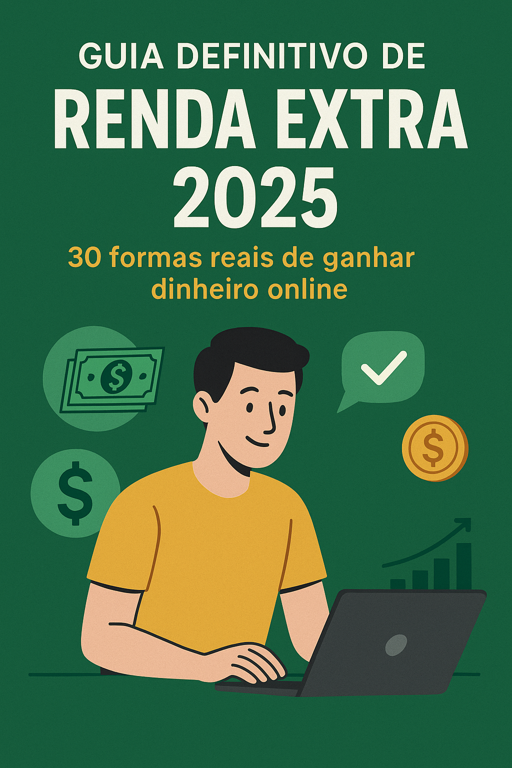 Guia Definitivo de Renda Extra 2025 - 30 Formas Reais de Ganhar Din...