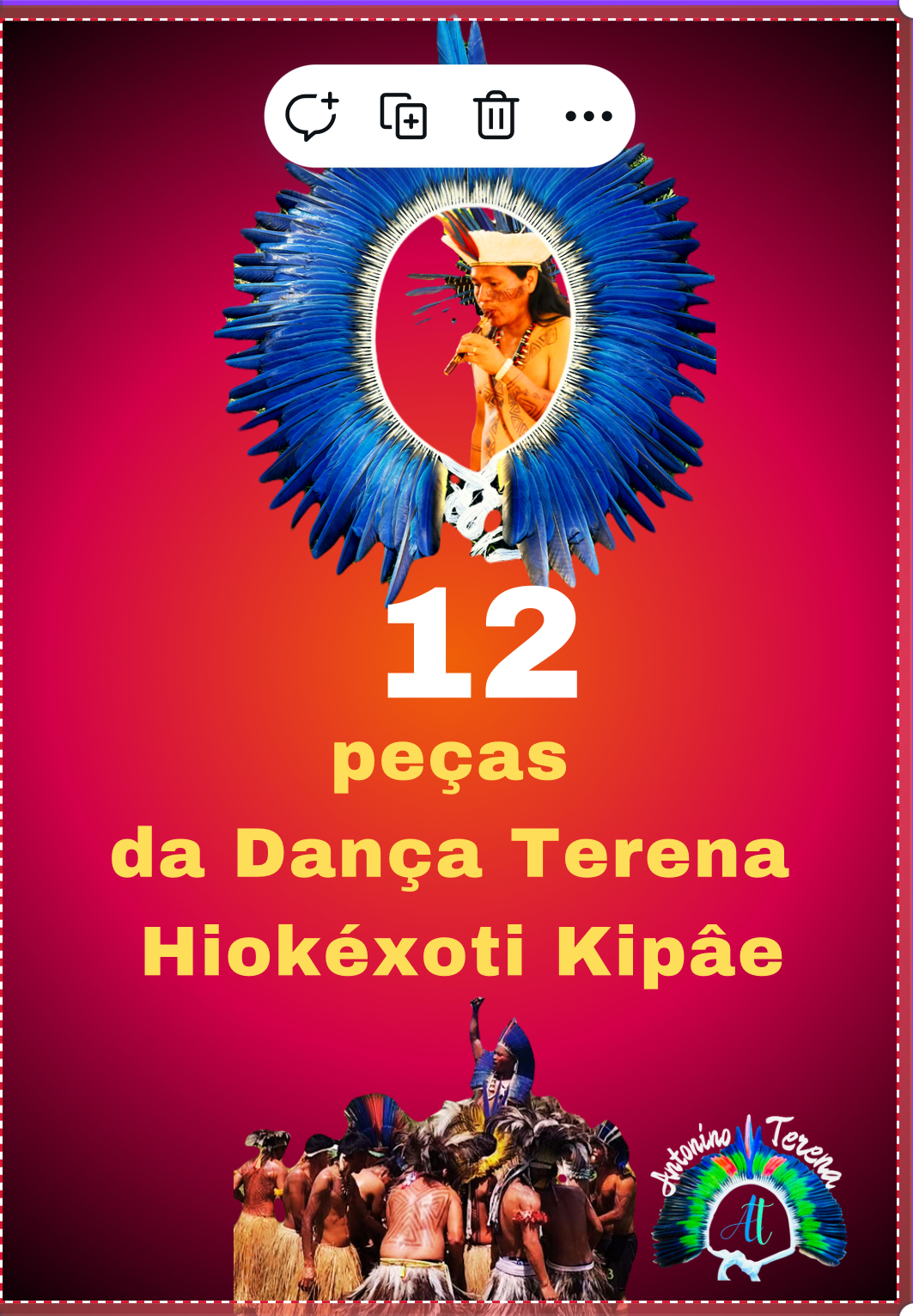 12 peças Da Dança Terena - Antonino Terena | Hotmart
