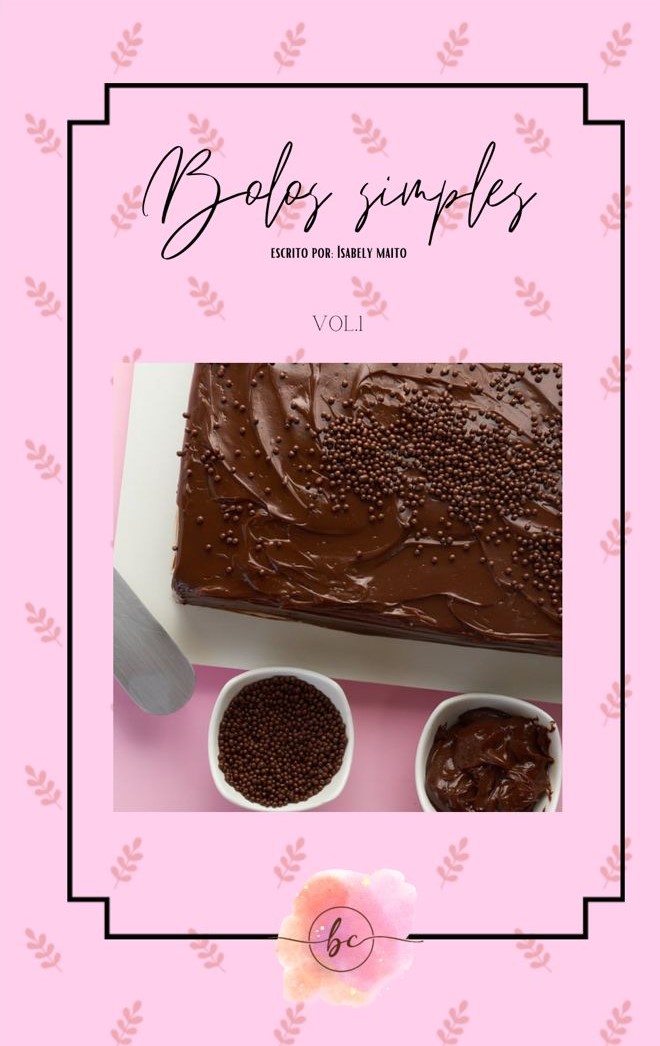 Receitas de bolos simples.