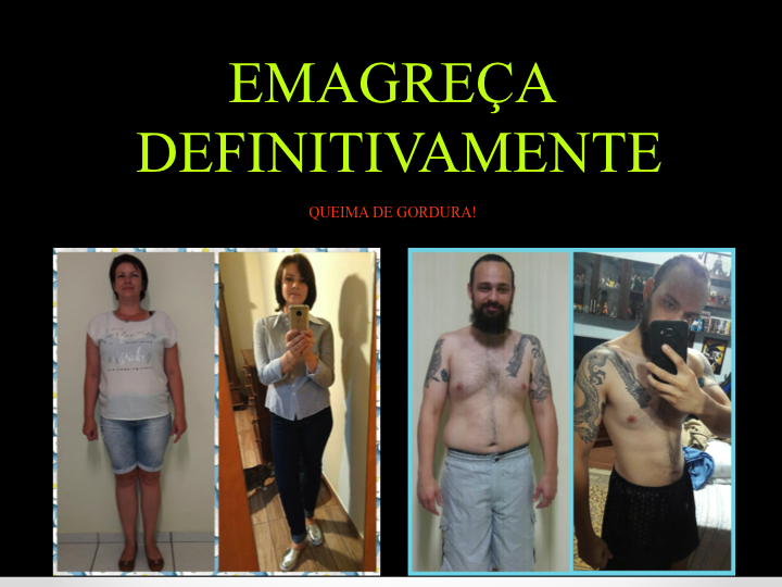 Programa de emagrecimento. Queima de gordura!